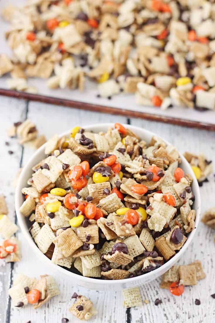 Easy Harvest Chex Mix - Half-Scratched