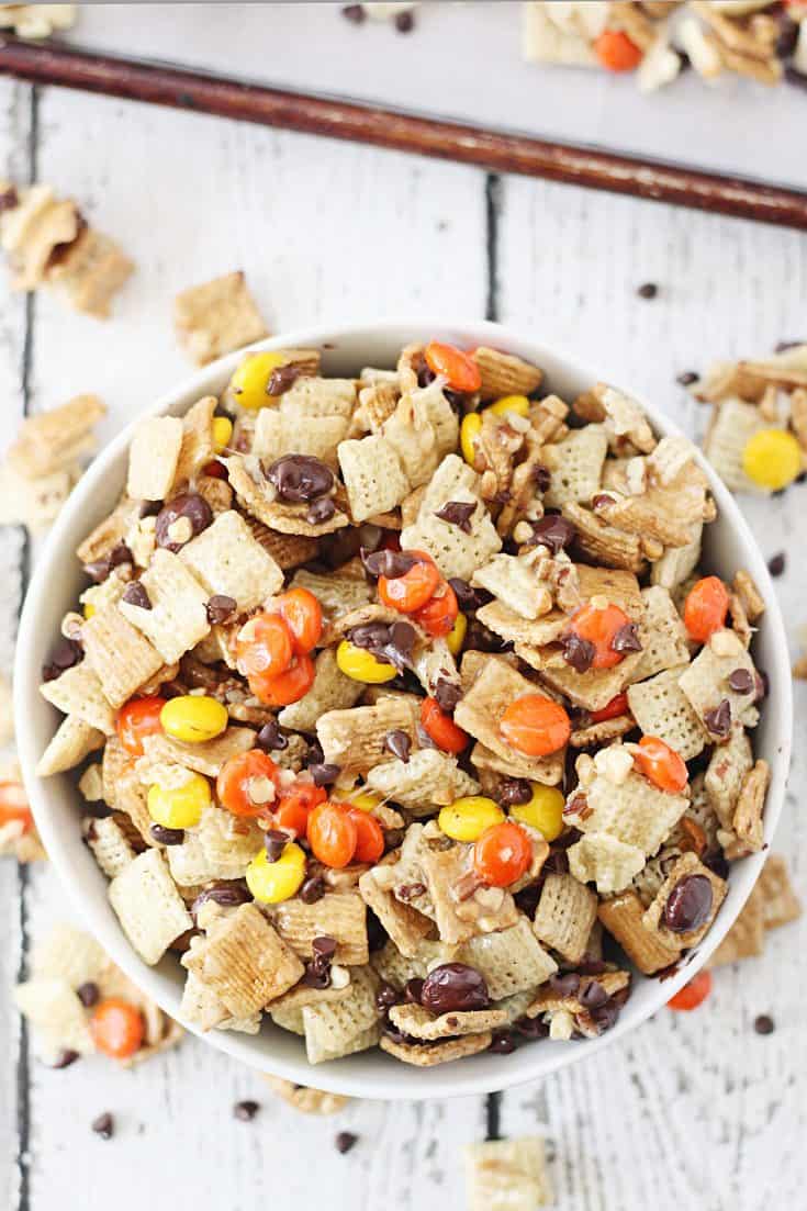 Easy Harvest Chex Mix - Half-Scratched