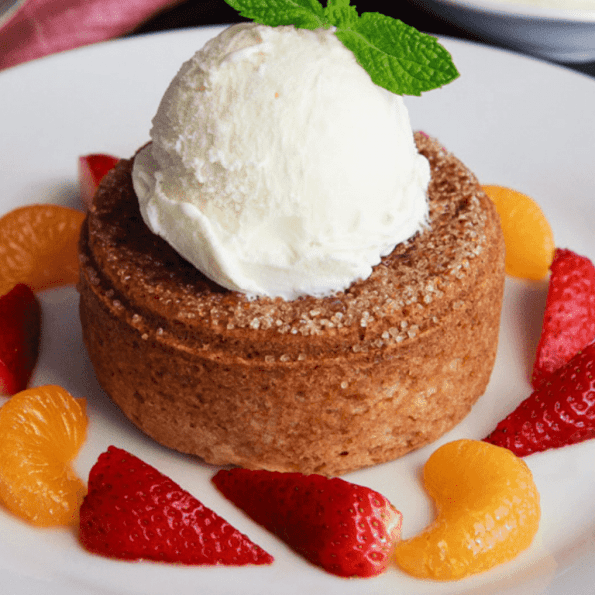 Warm Butter Cake - Half-Scratched