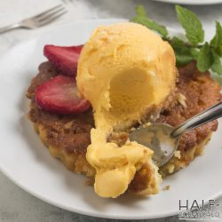 Warm Butter Cake - Half-Scratched